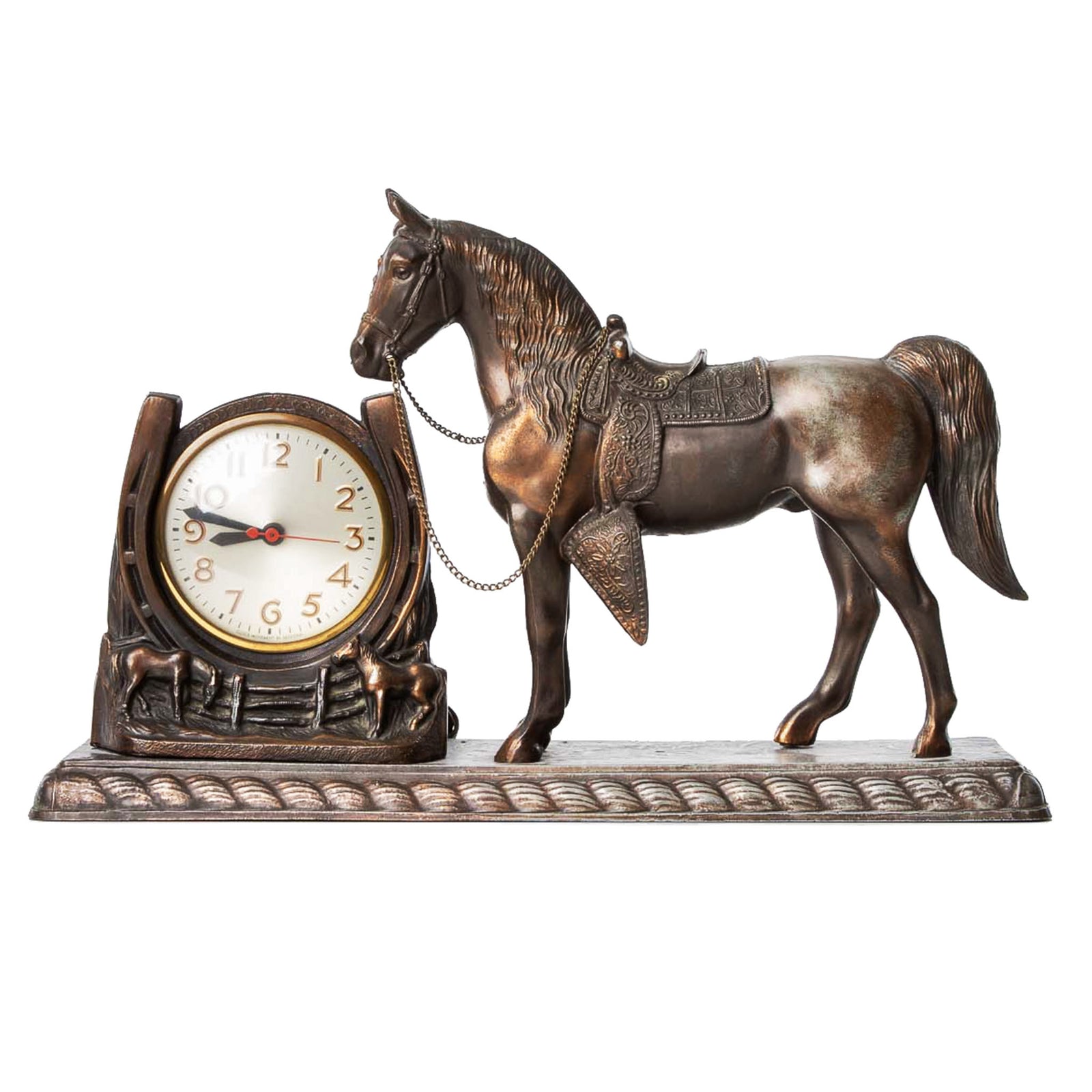 horse head clock