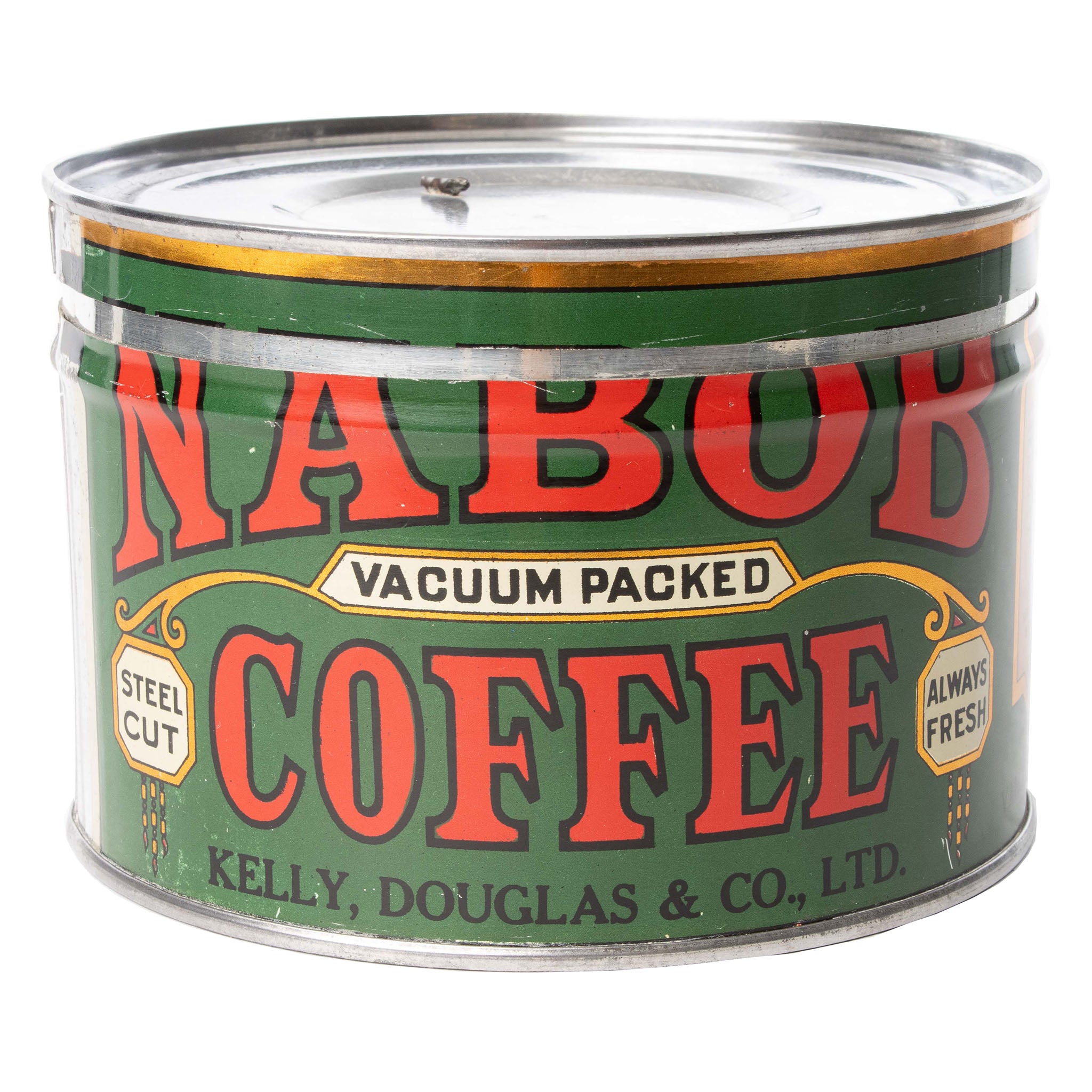 Nabob Brand Coffee Tin – Iron Crow