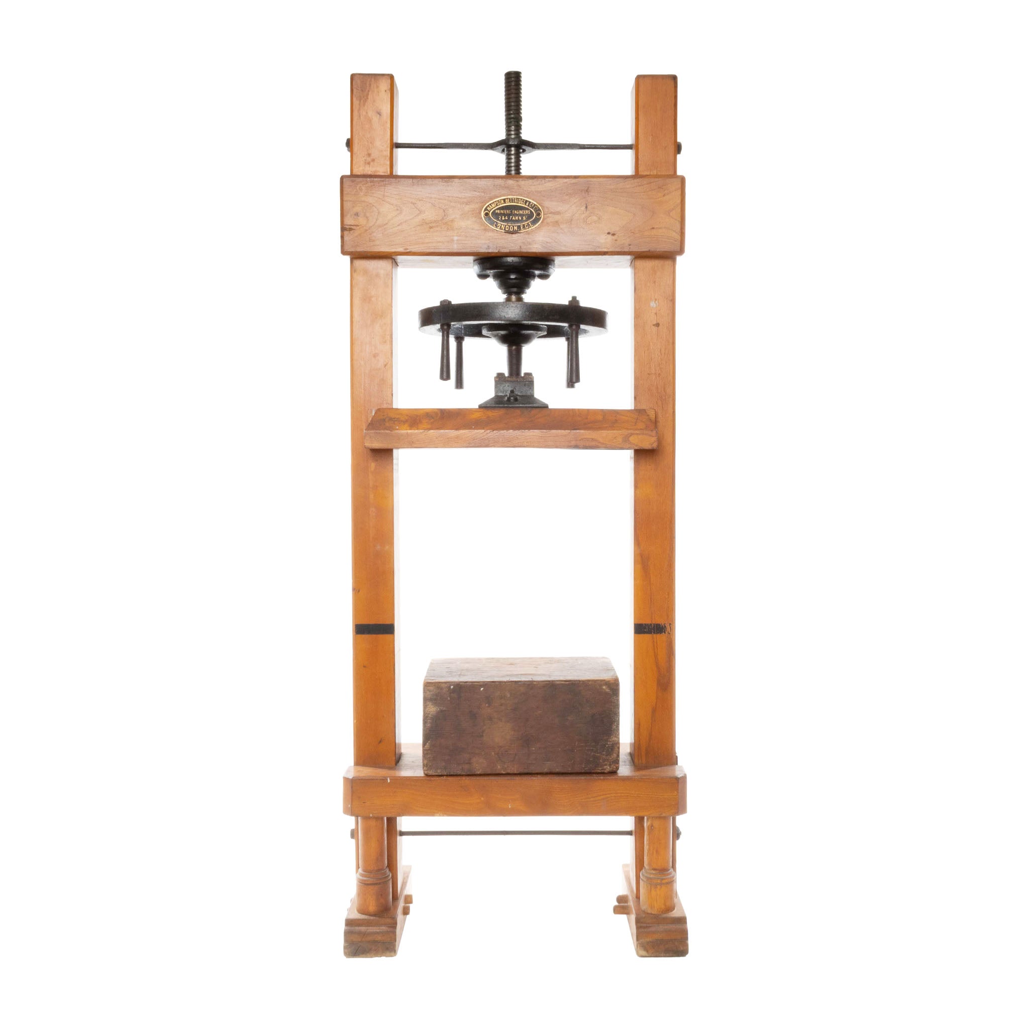 Standing Elm Book Binding Press – Iron Crow