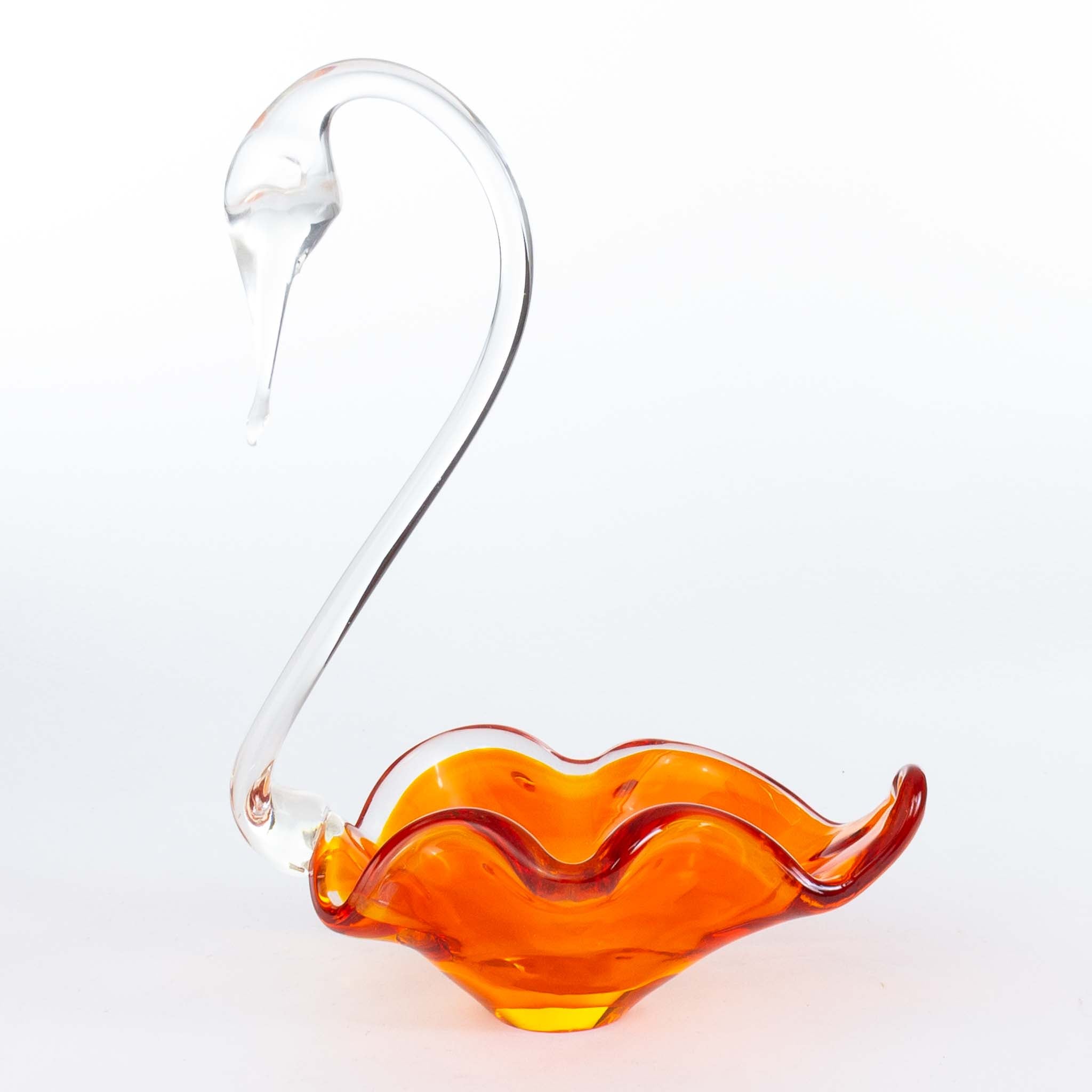 Altaglass Orange Swan Dish – Iron Crow