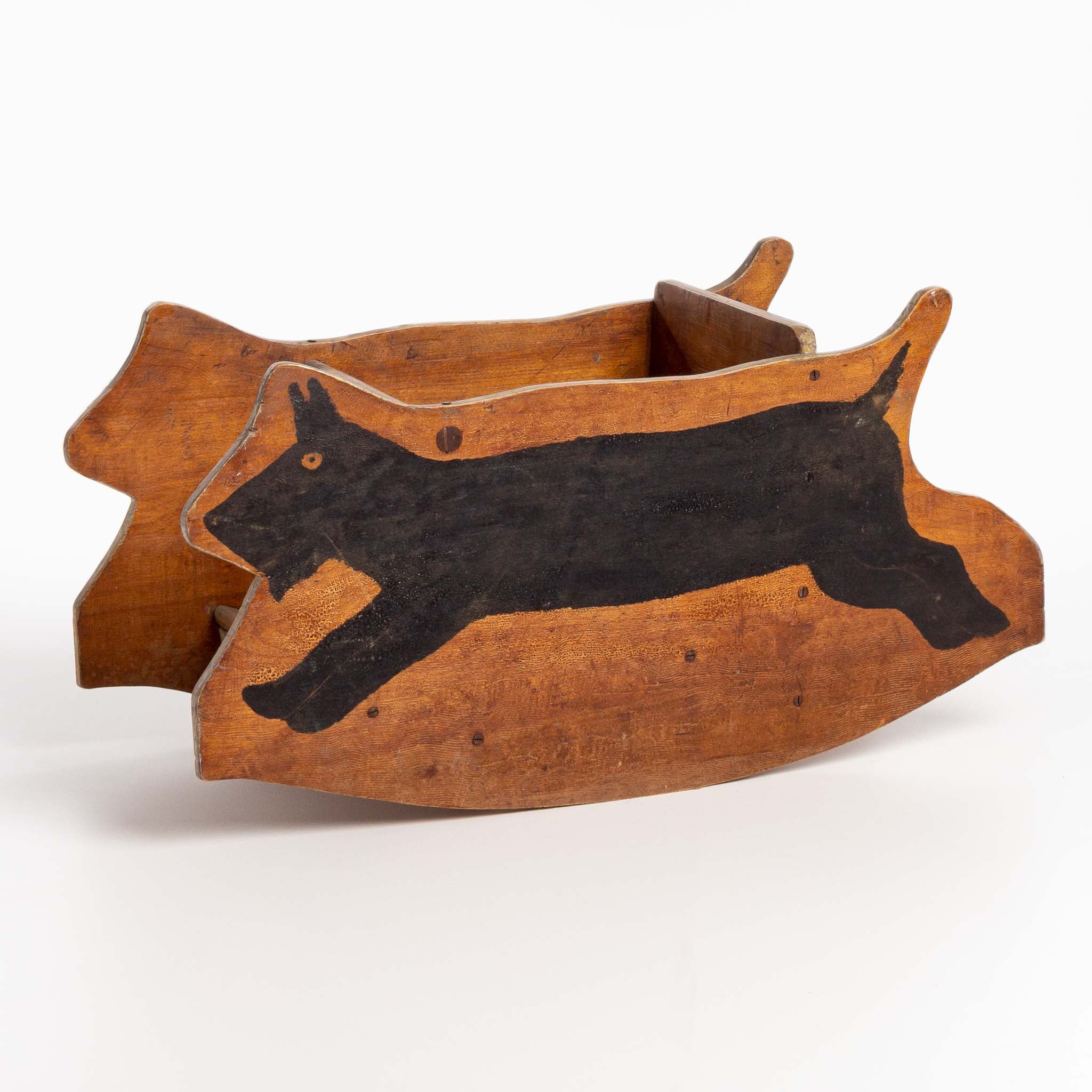 Rocking Chair with Dog Painting – Iron Crow