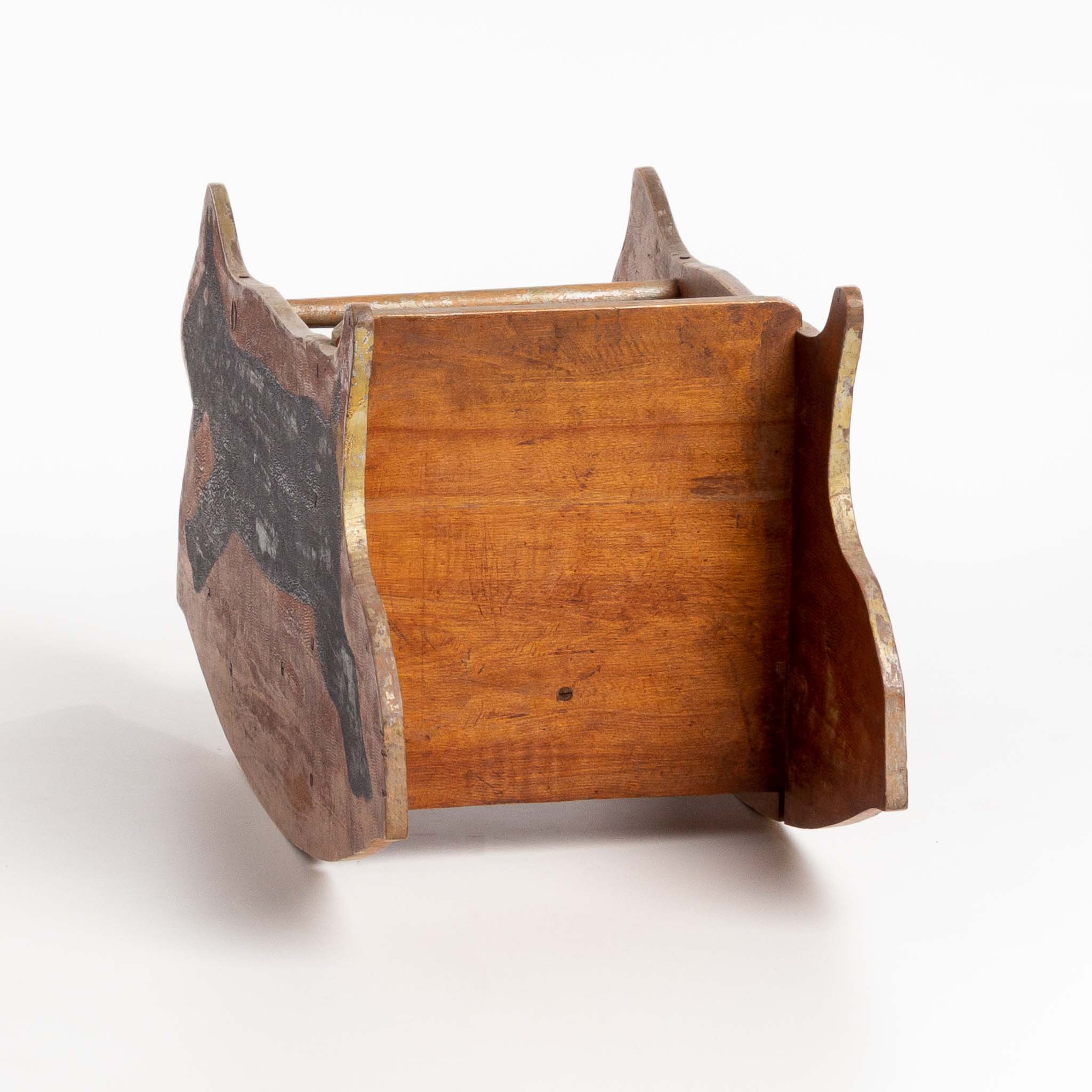 Rocking Chair with Dog Painting – Iron Crow