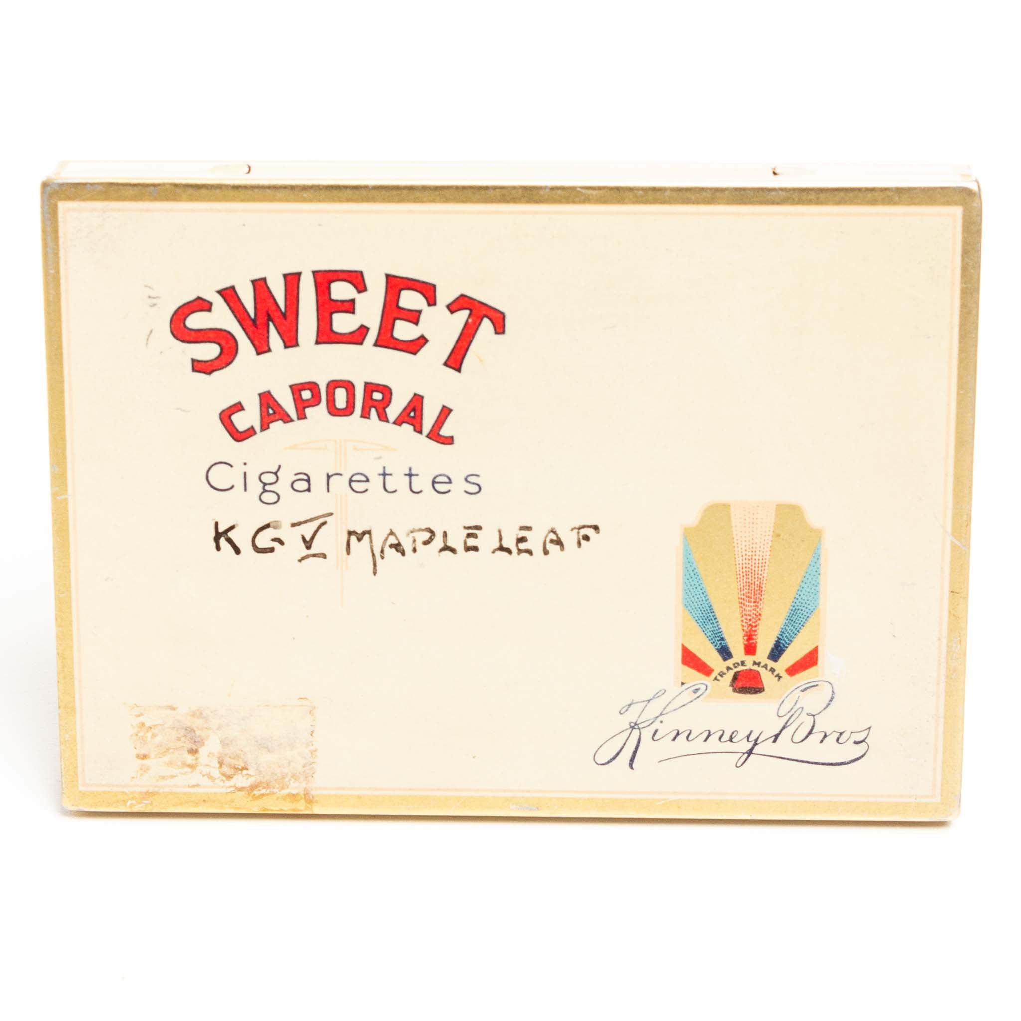 Sweet Caporal Flat Cigarette Tin – Iron Crow