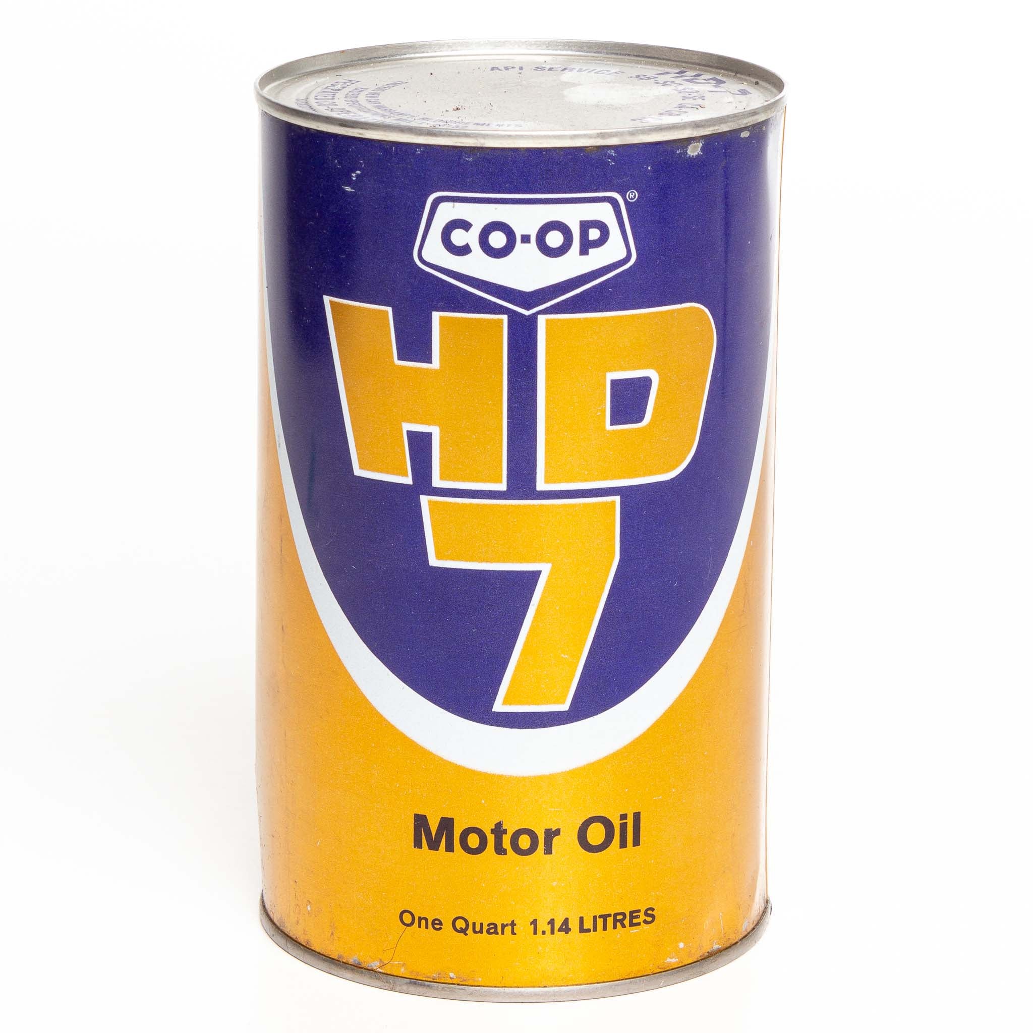 Co-Op HD7 Motor Oil Can – Iron Crow