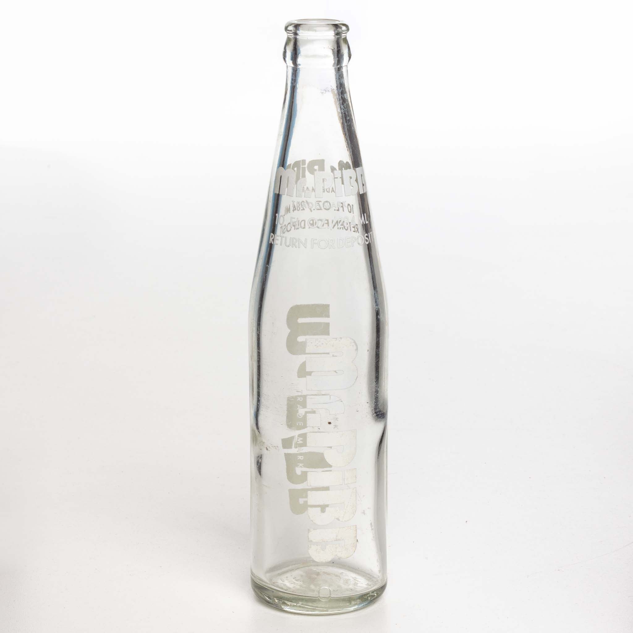 Mr. Pibb Glass Bottle – Iron Crow
